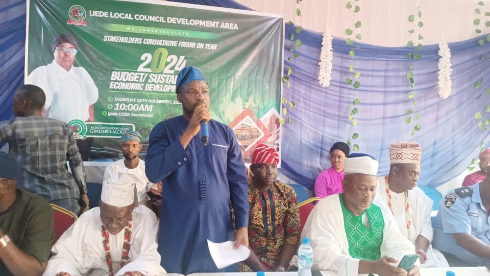 Ijede LCDA Chairman Facilitates Crucial Stakeholders Consultation on ...