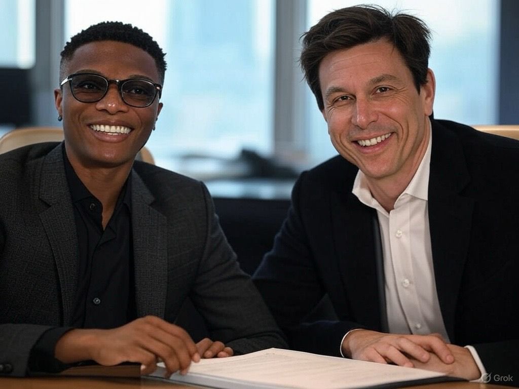 Wizkid Makes History as Mercedes-AMG Petronusa's First-Ever Culture ...
